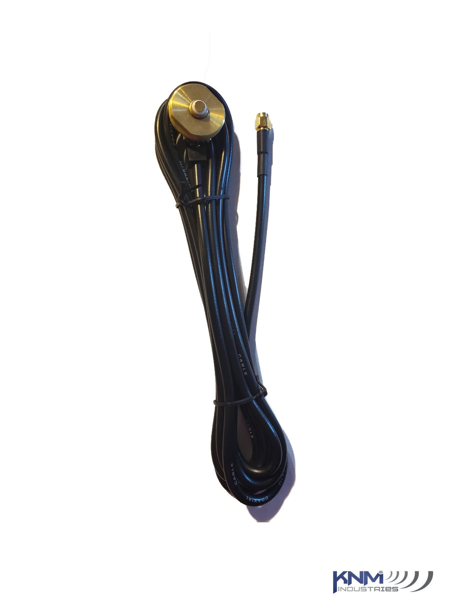 8 Foot Antenna to Handheld Adapter Cable with 3/8" Mount – KNM Industries